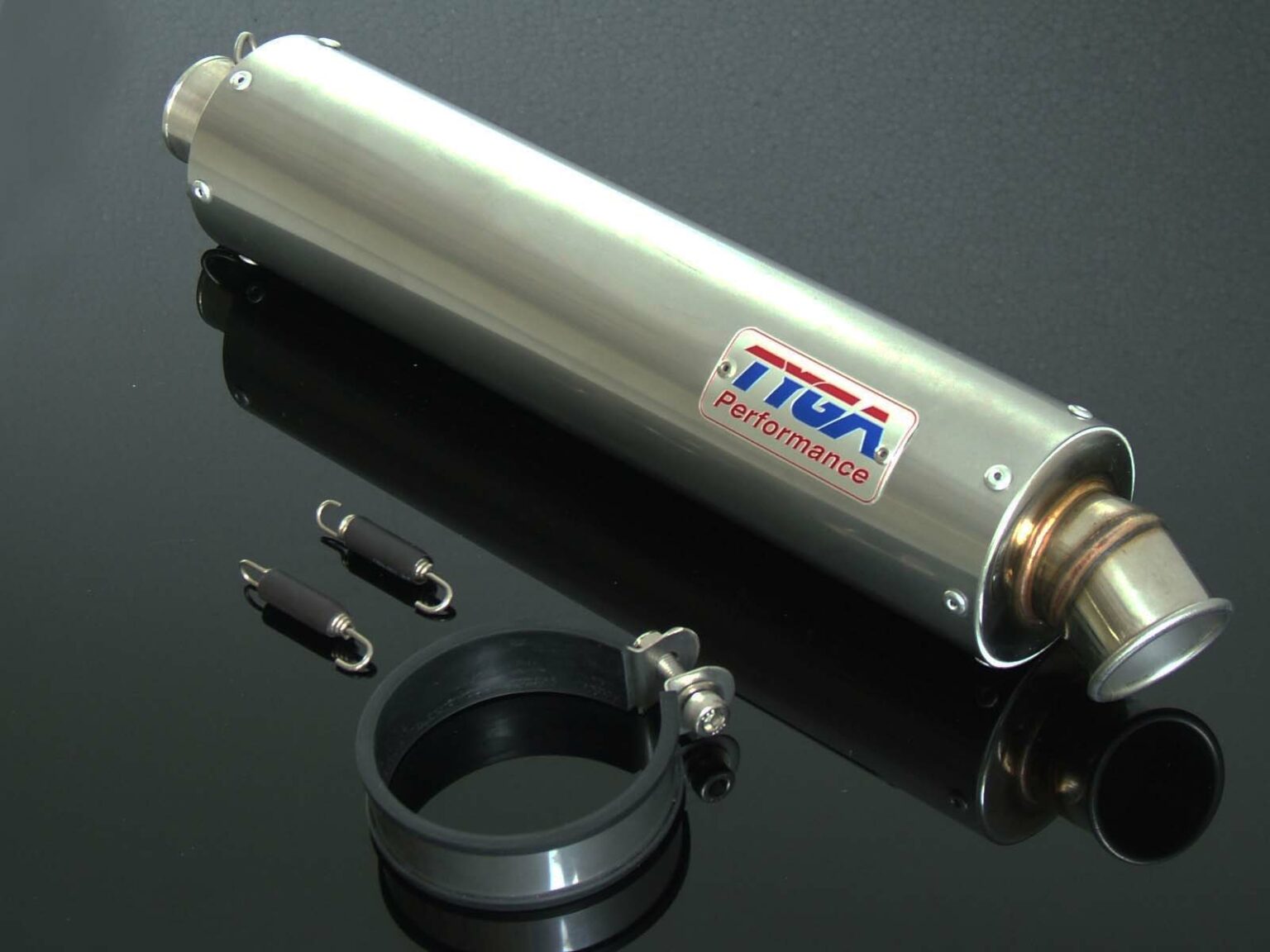TYGA performance silencer carbon and stainless steel