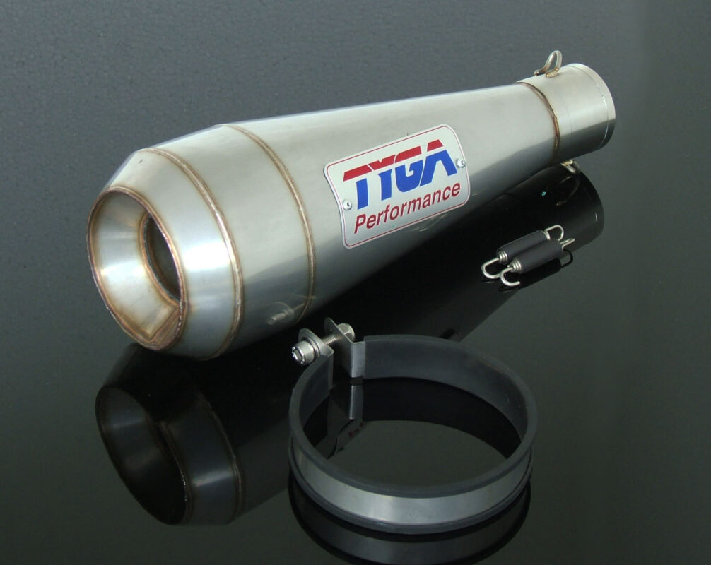 TYGA performance silencer carbon and stainless steel
