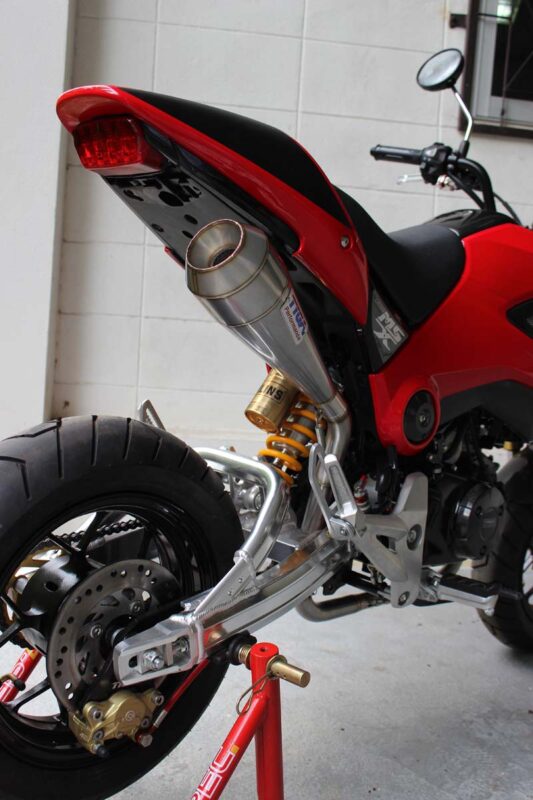 TYGA MSX125 race exhausts