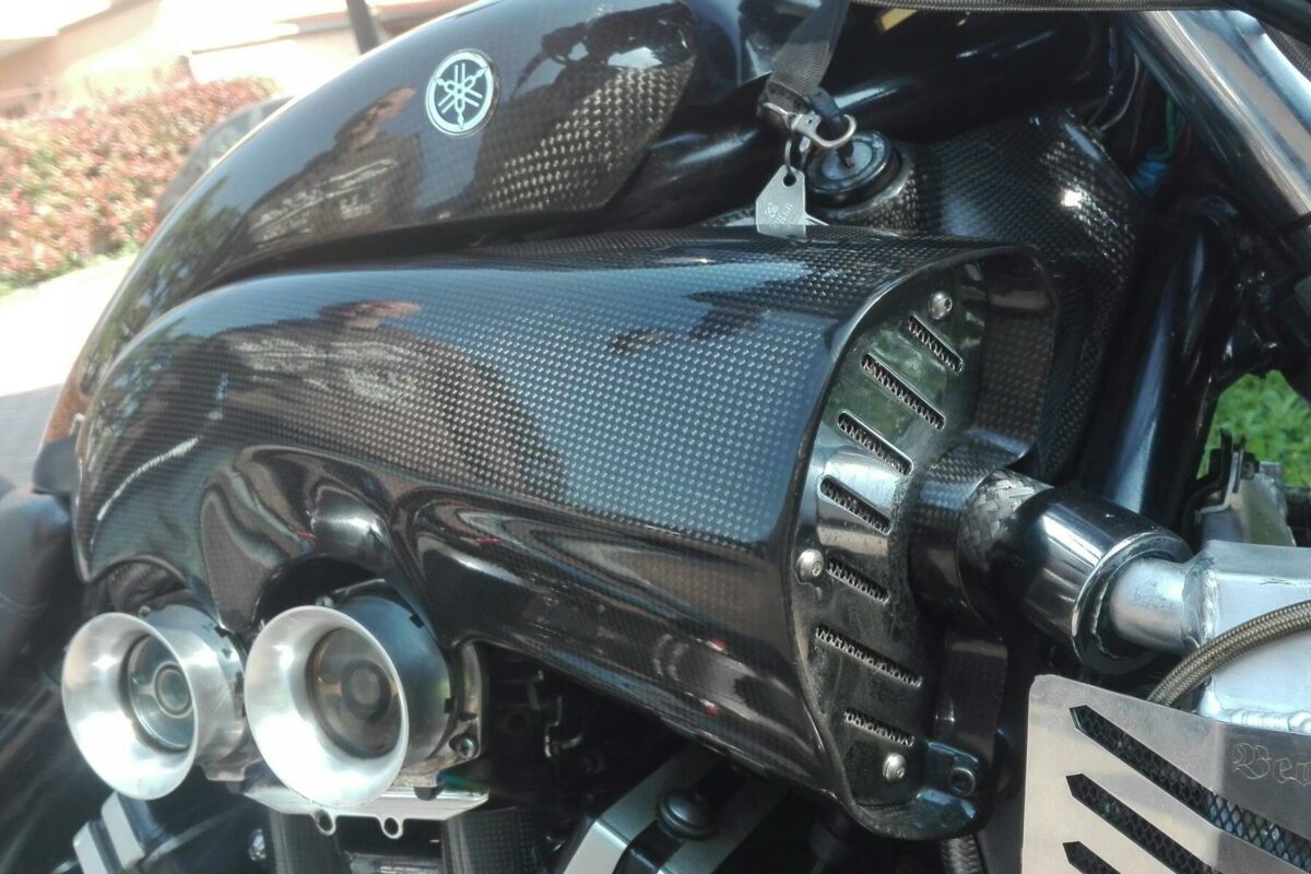 Carbon airintake (pair), Yamaha V-max - TYGA Performance Parts Europe