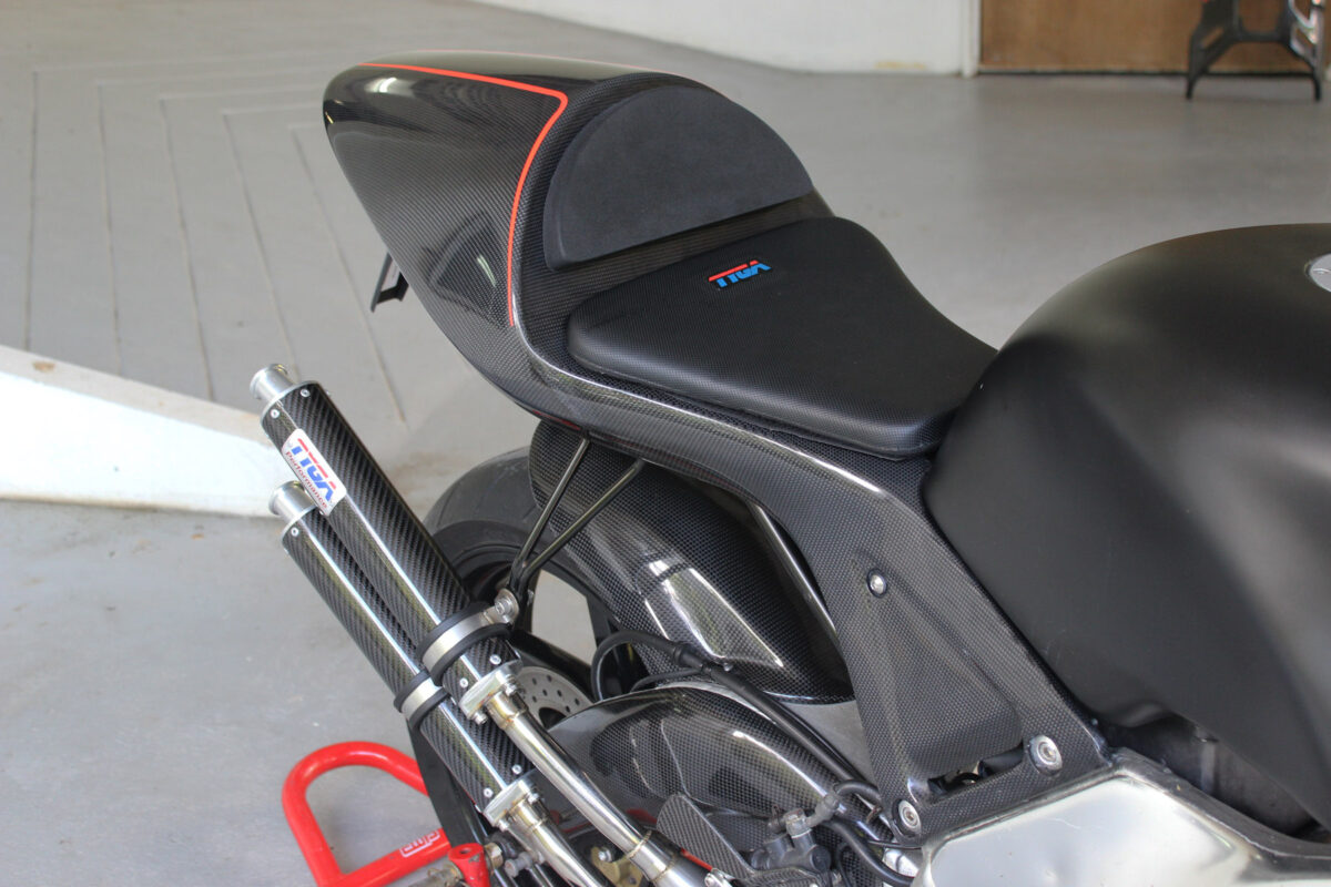 Carbon seat set race, Aprilia RS250 - TYGA Performance Parts Europe