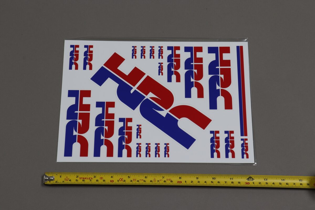 Genuine HRC sticker set - TYGA Performance Parts Europe