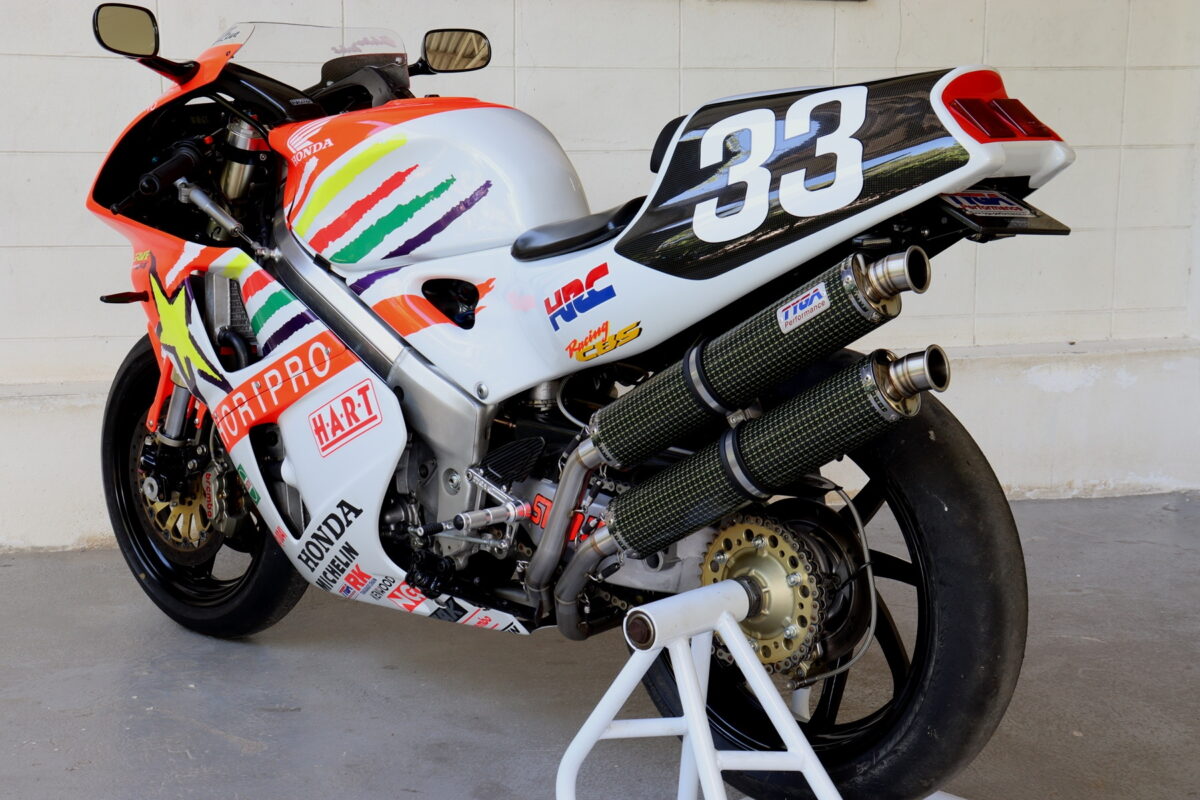 TYGA race exhaust for VFR400 - RVF400