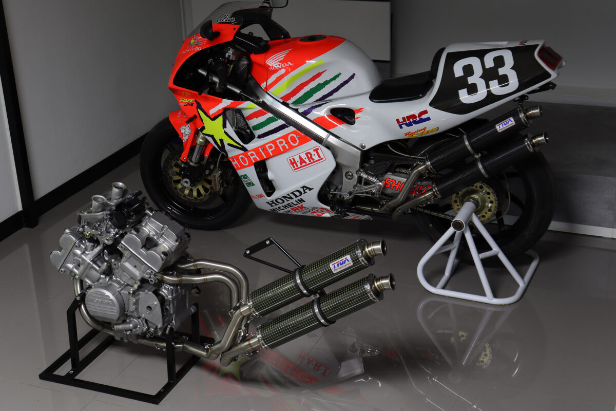 TYGA race exhaust for VFR400 - RVF400