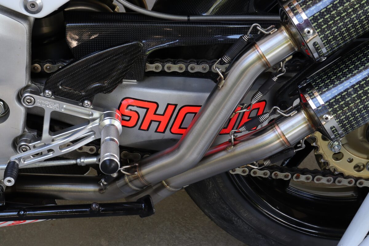 TYGA race exhaust for VFR400 - RVF400