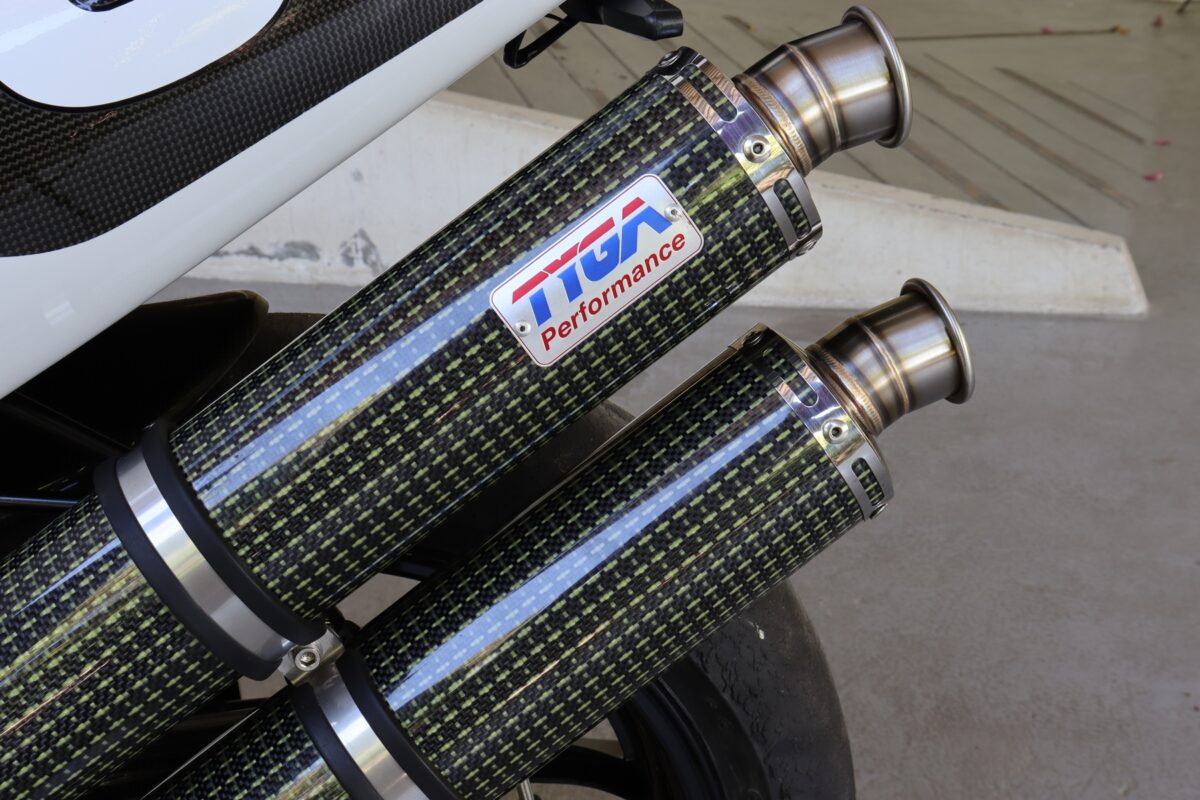 TYGA race exhaust for VFR400 - RVF400