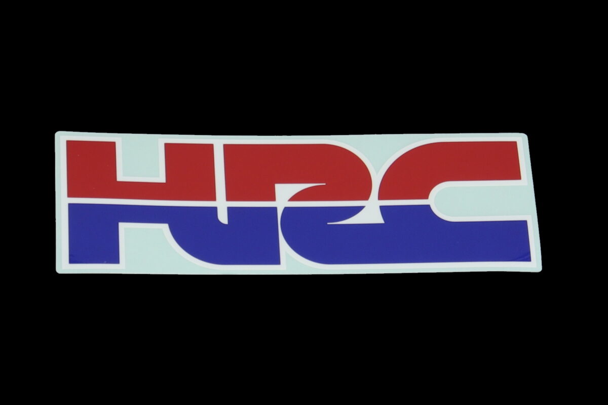 HRC sticker 120mm (type 4) - TYGA Performance Parts Europe
