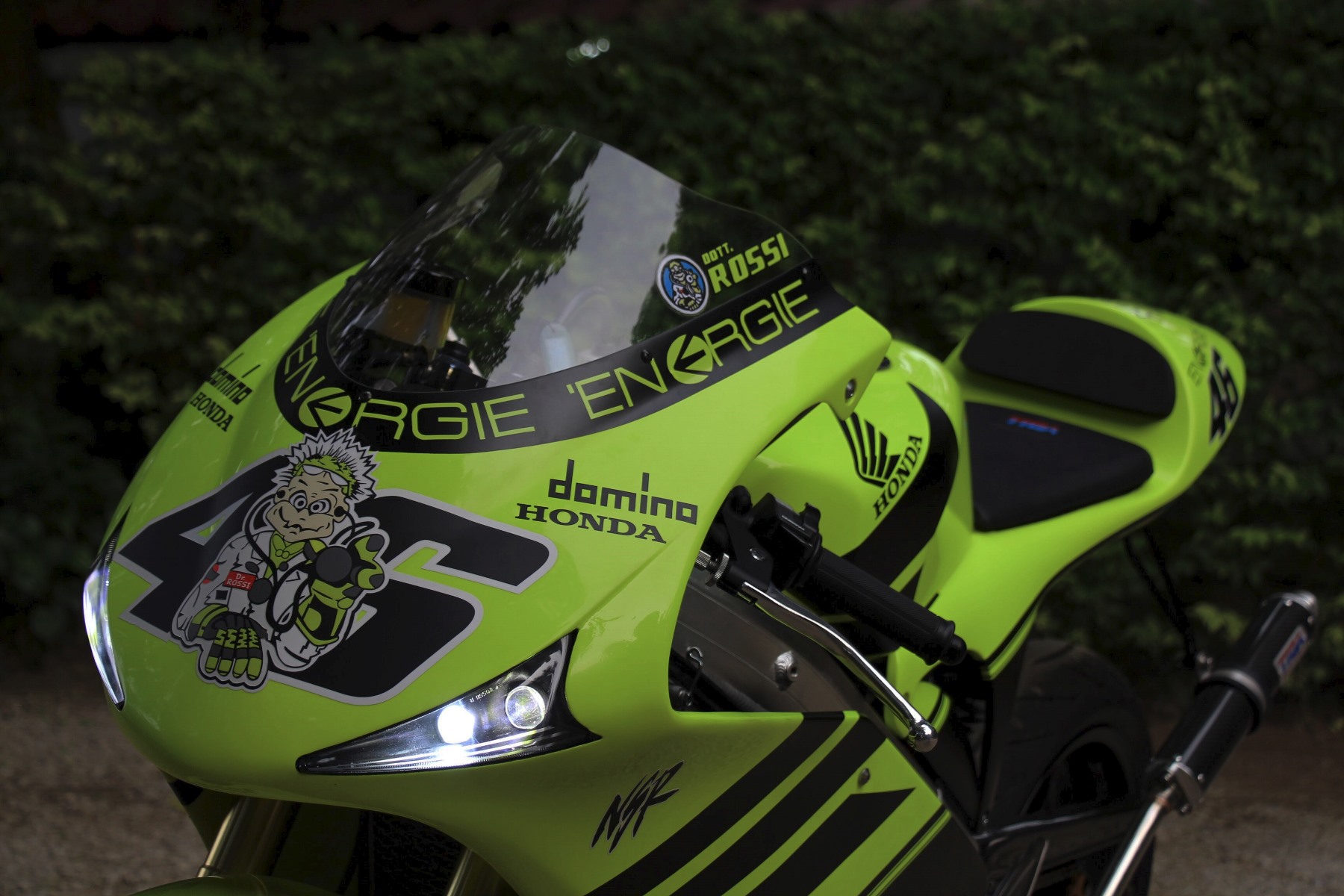 Rossi Test - HONDA NSR250 MC18 project bike - TYGA Performance Parts Europe