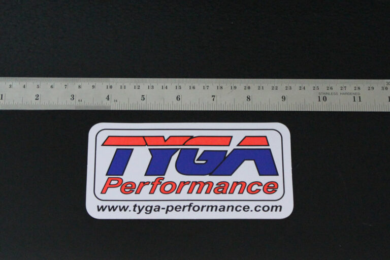 TYGA sticker Medium - TYGA Performance Parts Europe